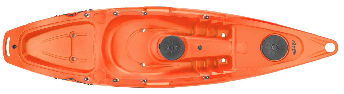 Kaafu Solo Kayak Orange - Plastic Neutral Lightweight & Stable – Fatyak ...